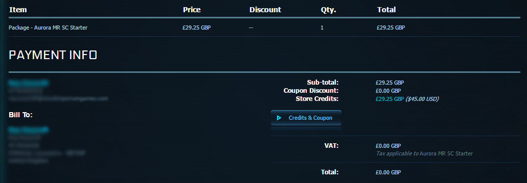 Spend Store Credit – Cloud Imperium Games Knowledge Base